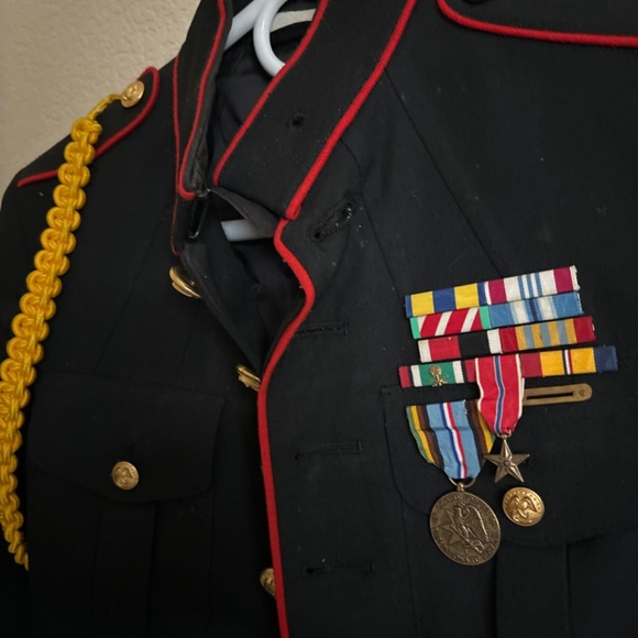 Military | Jackets & Coats | Vintage Usmc Officers Jacket Costume Piece ...